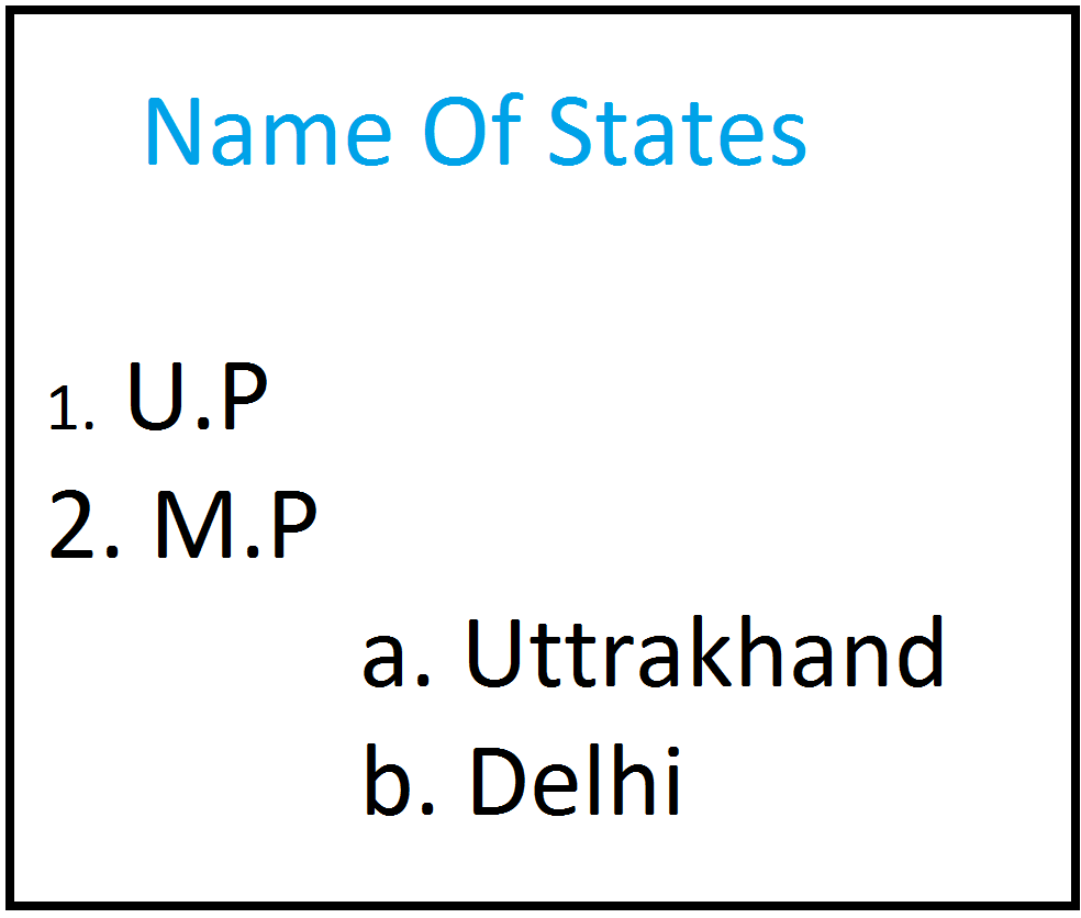 Nested List In HTML In Hindi Keep Inspiring Me Nested List In HTML In Hindi Keep Inspiring Me